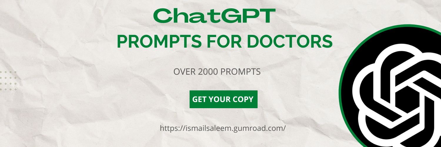 ChatGPT Prompts for Doctors